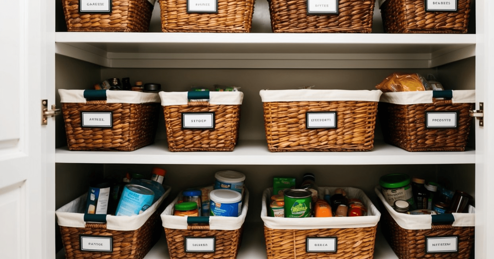7 Pantry Organization Baskets Ideas for a Clutter-Free Kitchen