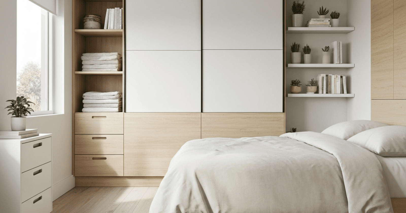 10 Minimalist Bedroom Small Storage Ideas to Maximize Space and Style
